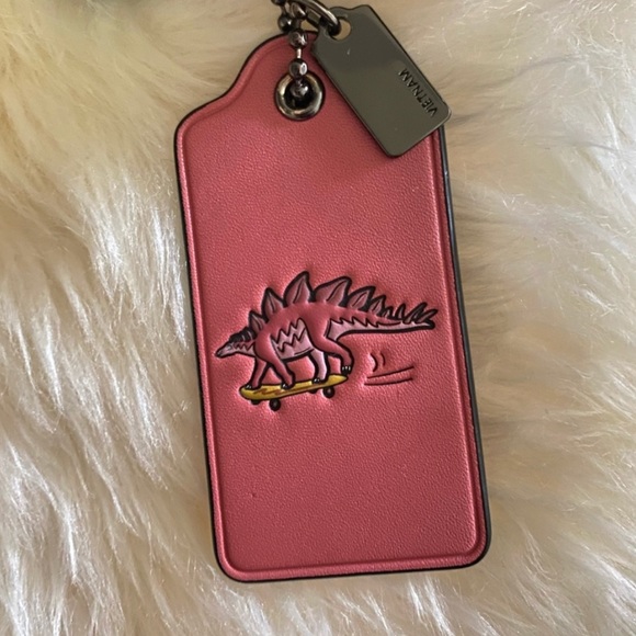 Coach | Accessories | Steggy Skateboard Hang Tag Coach Pink Rare | Poshmark